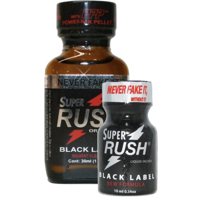 Super Rush Black Label Solvent - 10ml & 30ml Sizes | Buy Solvents Online